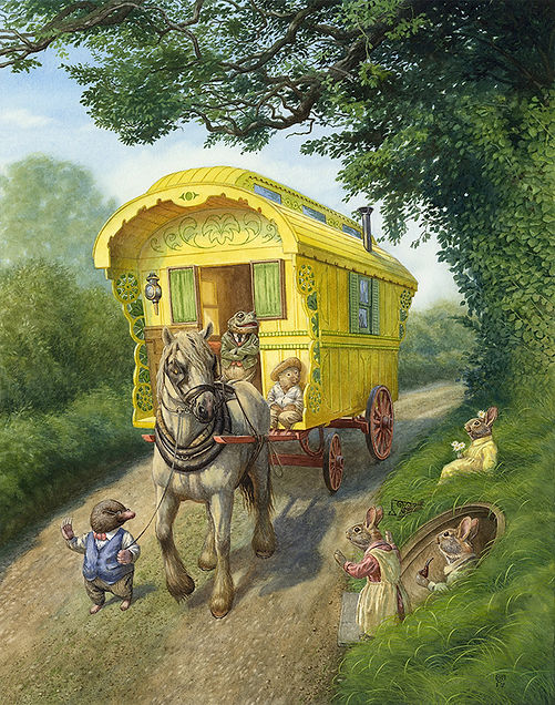 Chris Dunn | Gipsy Caravan On The Open Road